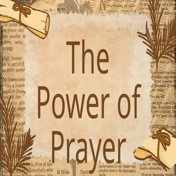 Grade 7 ( lesson) the Power of Prayer quarter 3 | PPTX