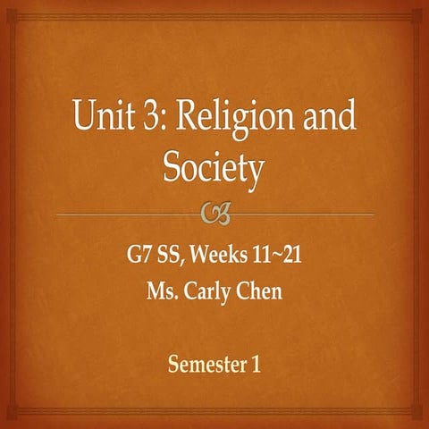 Grade 7 Unit 3 introduction power point ppt | PPT