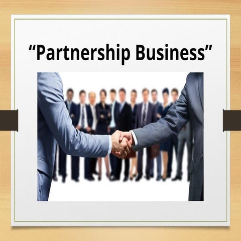 Grade 8 - LESSON 2 Partnership Business | PPT