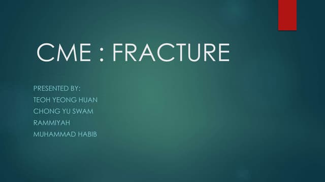 FRACTURE PPT.pptx