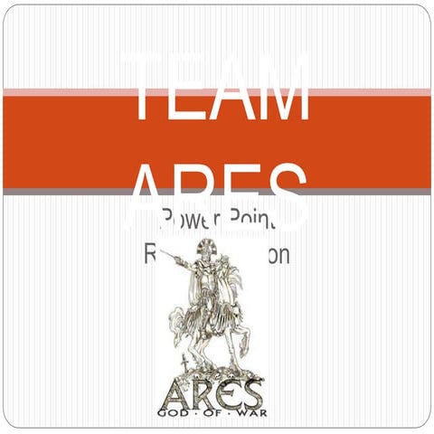 G8 sampaguita team ares | PPTX