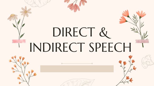 G9- DIRECT-AND-INDIRECT-SPEECH-CONVERSIONS.pptx G9- DIRECT-AND-INDIRECT-SPEECH-CONVERSIONS.pptx