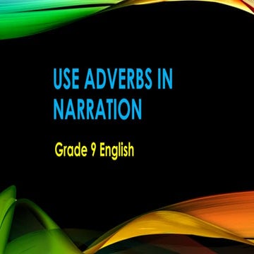 G9 ADVERBS G9 ADVERBS G9 ADVERBS G9 ADVERBS.pptx