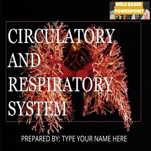 Respiratory-Circulatory in grade 9 science 1st quarter | PPT