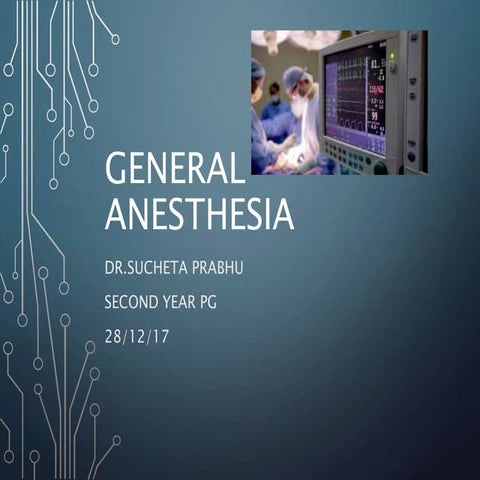 General Anesthesia | PPT