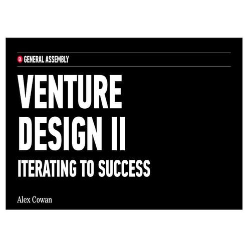 Introduction to Venture Design | PDF