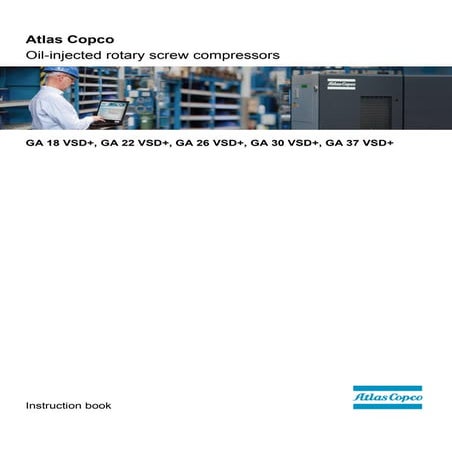 instruction manual for compressor . document related compressor atlas ...