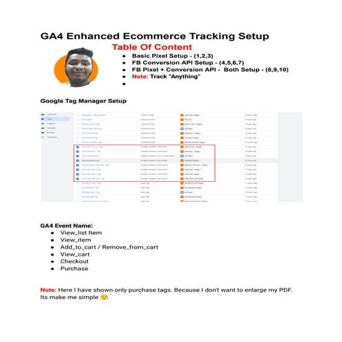 GA4 Enhanced Ecommerce Tracking Setup.pdf