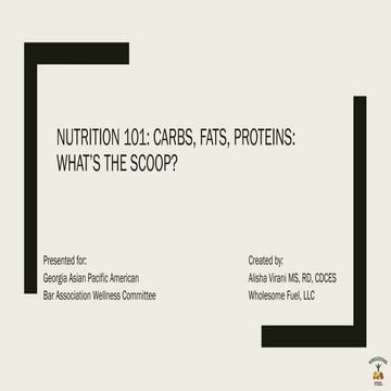 Nutrition Wellness Macronutrients. .pptx