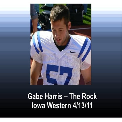 Gabe Harris - Testimony | ODP