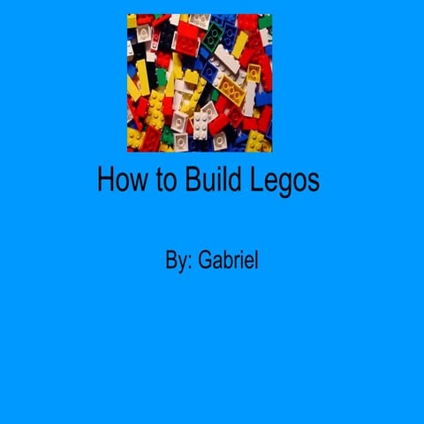 Gabe How To Build Legos | PPT | Children\'s Games and Toys | Shopping