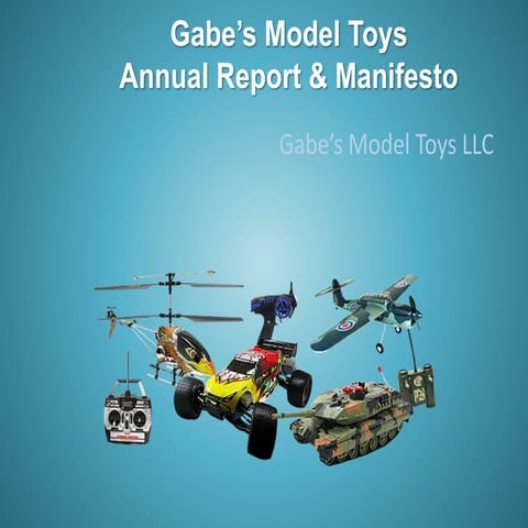 Gabe’s model toys | PPTX