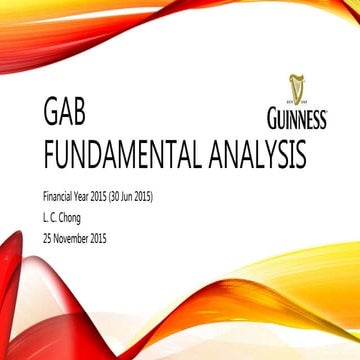 GAB – Fundamental Analysis FY15 | PPT