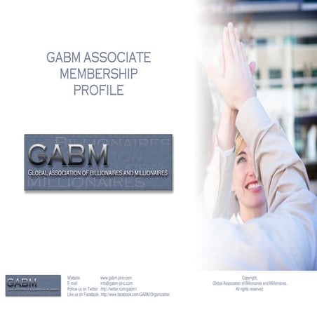 Gabm Associate Membership Profile | PPT