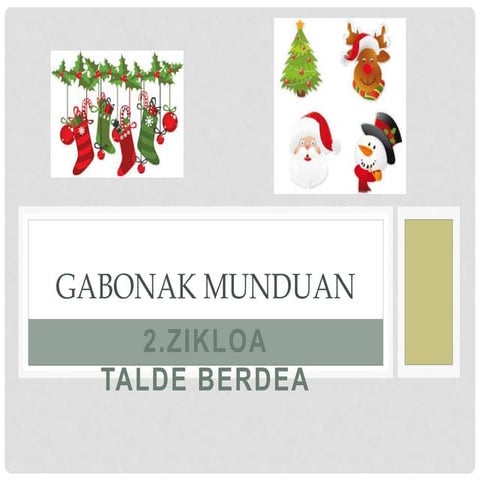 Gabonak munduan | PPTX