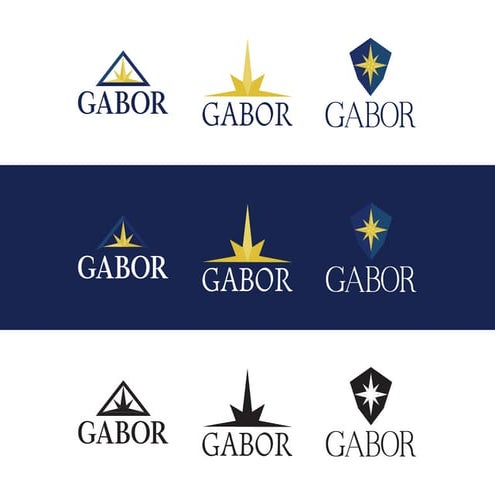 Gabor logo sketches | PDF