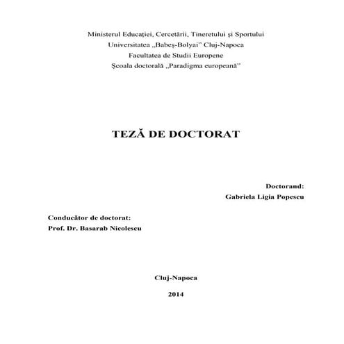 Gabriela ligia popescu | PDF