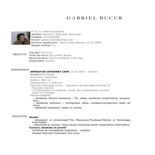 Gabriel Bucur | PDF