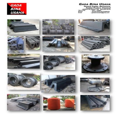 Brosur Rubber Fender Bollard | PDF