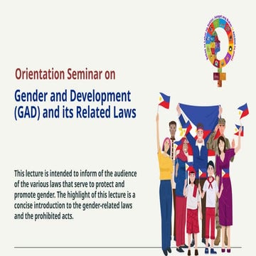Gender and Development Lecture and Updates on Gender-Related Laws.pptx