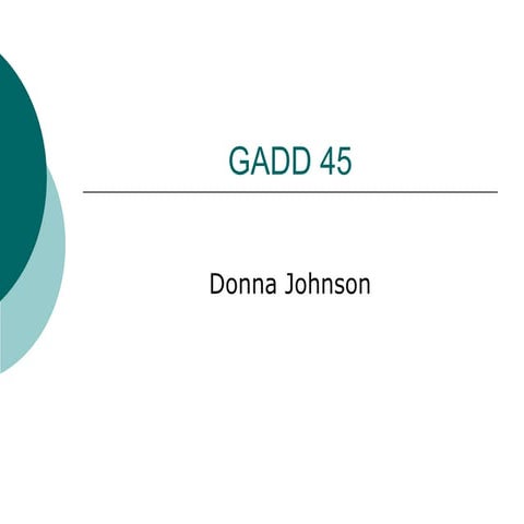 GADD45a | PPT