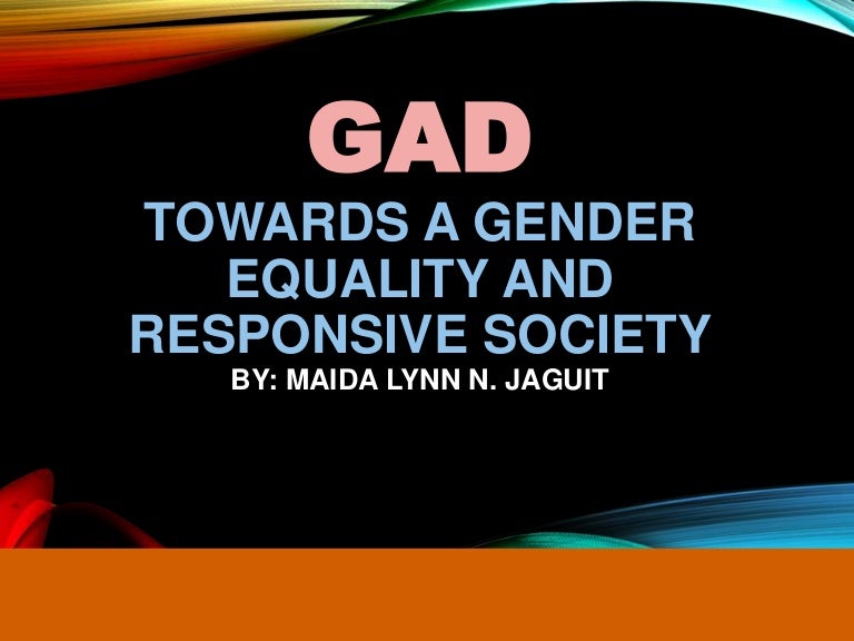 Intersectionality In Gender Development Gad Nicaragua