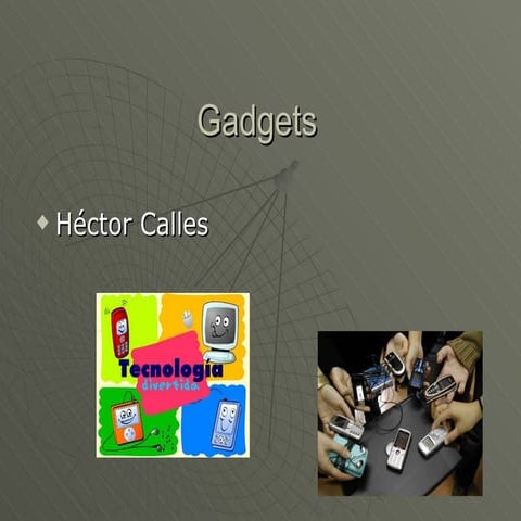 Gadgets | PPT