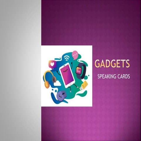 GADGETS.pptx | Smartphones | Consumer Electronics