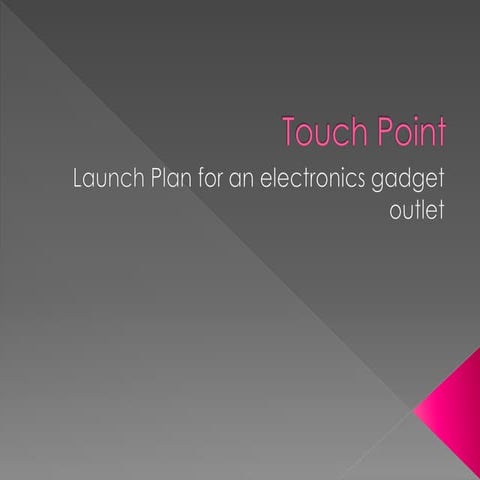 Gadget store launch | PPTX