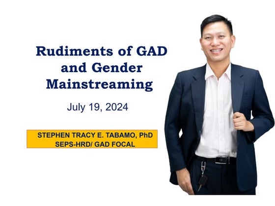 Gad core concepts | PPT