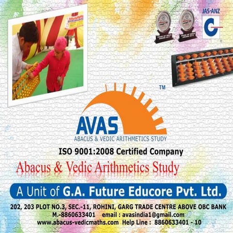 Abacus Study Material by G.A. Future Educore Private Limited, New Delhi ...
