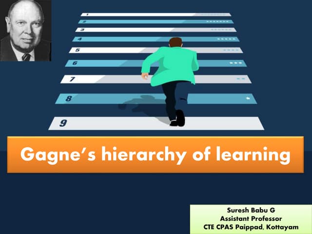 Robert Gagne’s Hierarchical Learning Theory | PPTX
