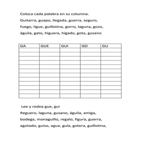 Ga gue gui go gu je ji | DOCX