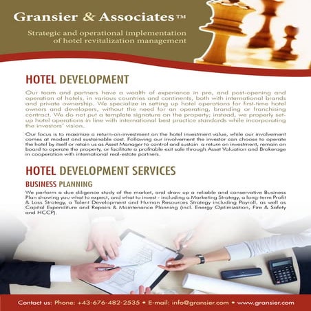 G&A Hotel Development Services | PDF