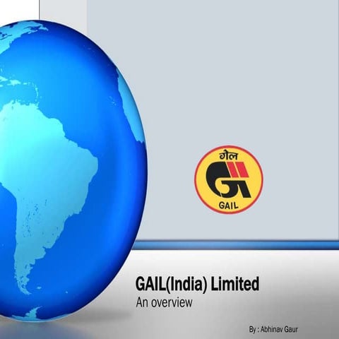Gail(india) limited | PPTX