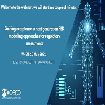 Gaining Acceptance In Next Generation Pbk Modelling Approaches For
