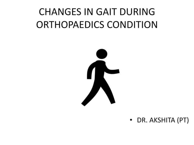 Pathological gait | PPTX