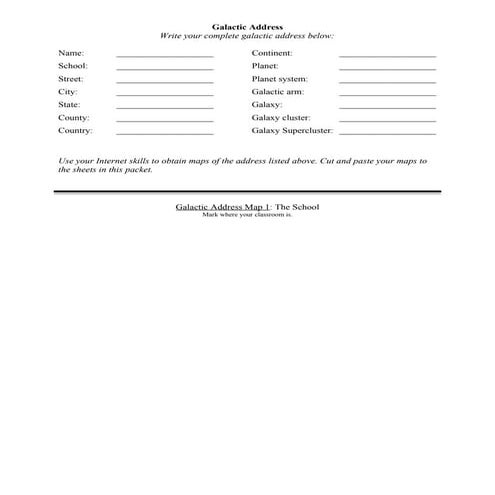 Galactic Address | DOC