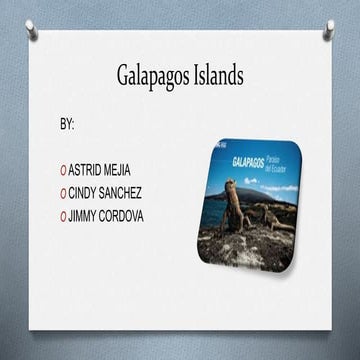 Galapagos Islands | PPT
