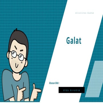 Galat atau error by aldo arrohim .pptx
