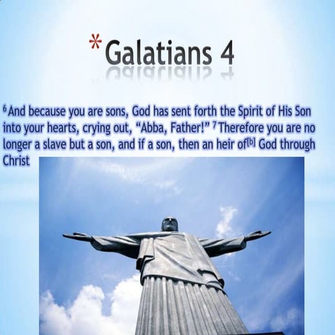 Galatians 4 | PPTX