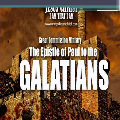 Galatians 2010 | PPTX