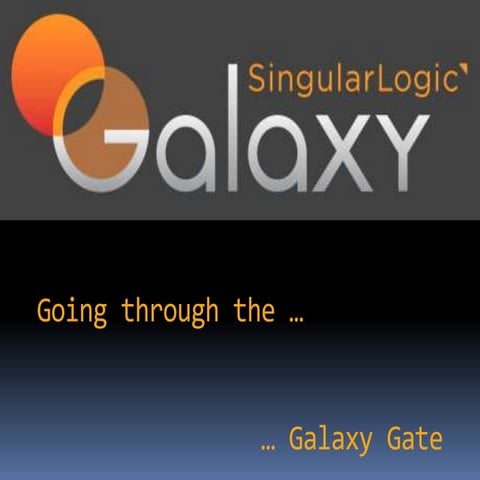 SingularLogic Galaxy | PPTX