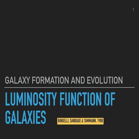 Galaxy | PDF