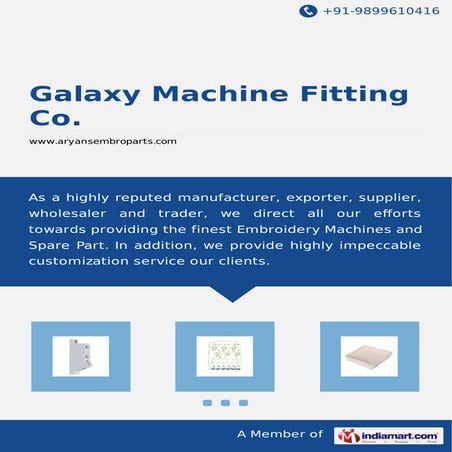 Galaxy machine-fitting-co | PDF