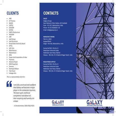 Galaxybrochure | PDF