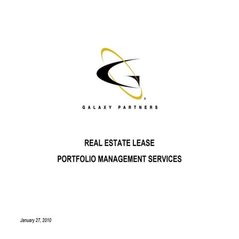 Galaxy Partners Power Point | PPT