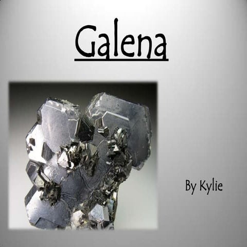 Galena | PPTX