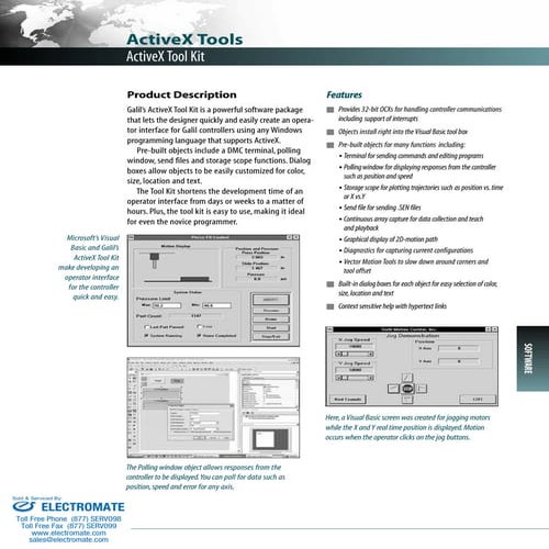Galil activex catalog | PDF