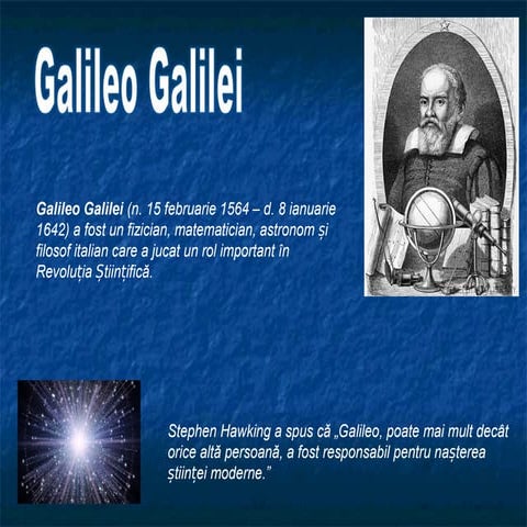 Galilei | PPT